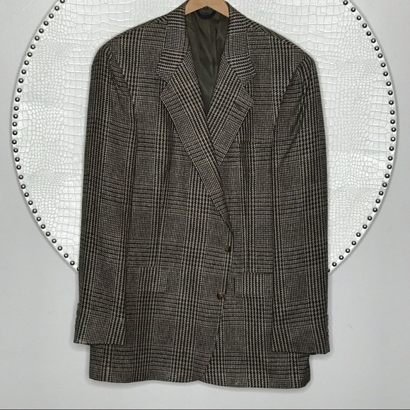 Austin Reed | Suits & Blazers | Nwot Vtg Austin Reed Blazer Brown Plaid ...